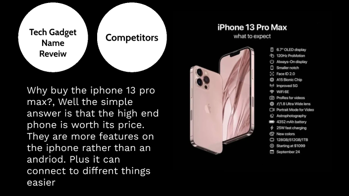 TECH GADGET by Sapphire Manning on Prezi