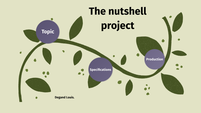 Nutshell project by louis degand on Prezi