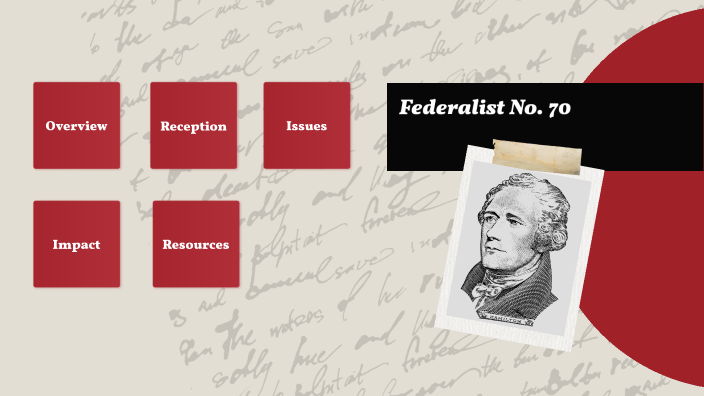 Federalist No. 70 by Nathan Jensen on Prezi