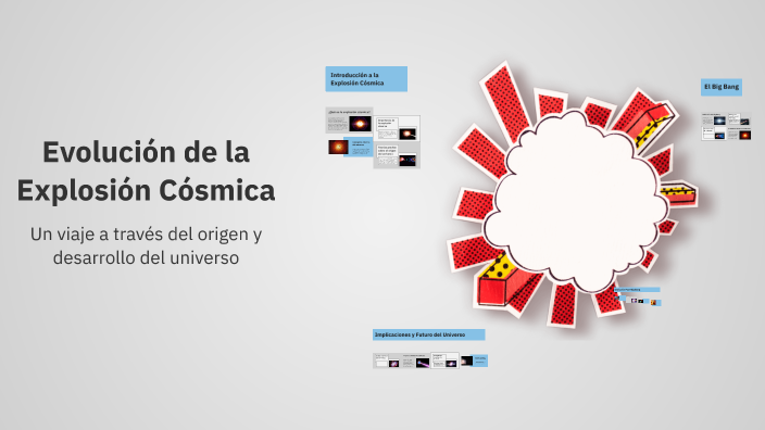 Evolución de la Explosión Cósmica by SANTAMARÍA MANOBANDA MARIELA ZOILA ...