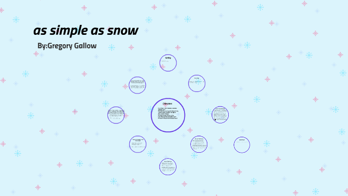 as simple as snow by ellie D'angelo