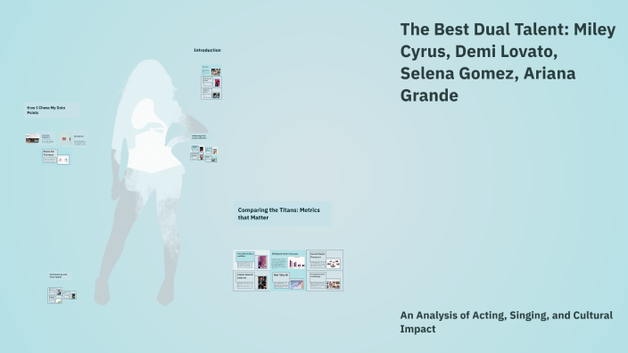The Best Dual Talent: Miley Cyrus, Demi Lovato, Selena Gomez, Ariana ...
