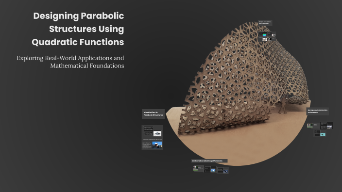 Designing Parabolic Structures Using Quadratic Functions by Gabby Mckay ...