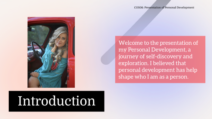 CO506: Presentation of Personal Development by Mary Kaitlyn Craft on Prezi