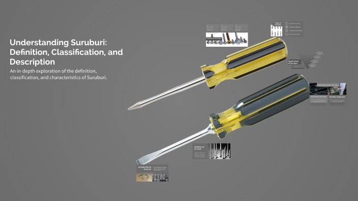 Understanding Suruburi: Definition, Classification, and Description by ...
