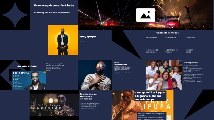 Francophone Artists by Ashton Vermette on Prezi