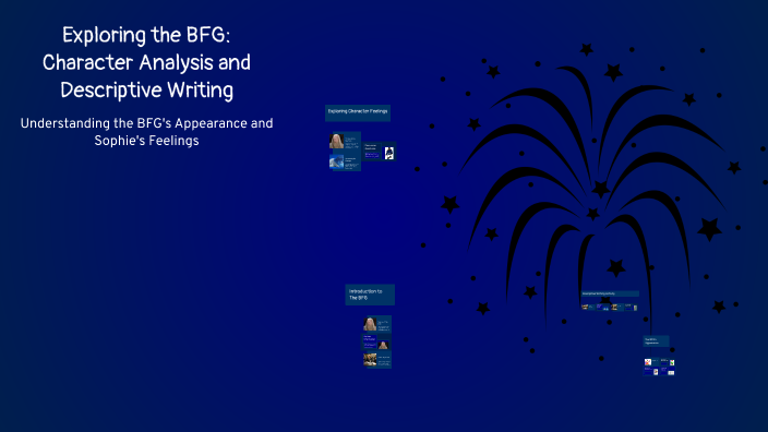 Exploring the BFG: Character Analysis and Descriptive Writing by Kirsty ...