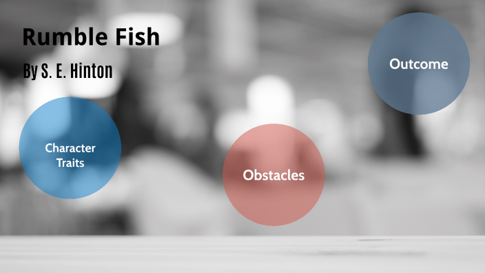 Rusty-James character arc by Alexander Persaud on Prezi