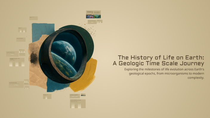 The History of Life on Earth: A Geologic Time Scale Journey by Sarahley ...