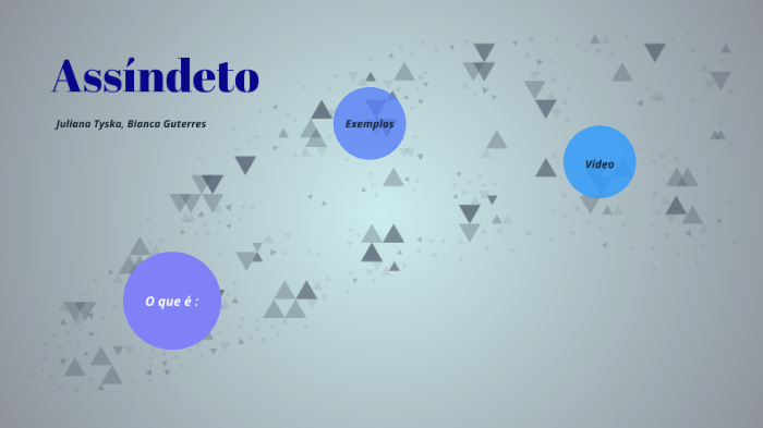 Assíndeto by juliana tyska on Prezi