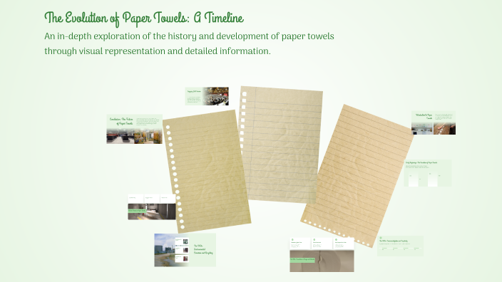 The Evolution of Paper Towels: A Timeline by Raven Hardy on Prezi