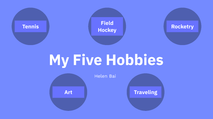Five Hobbies by Helen Bai on Prezi