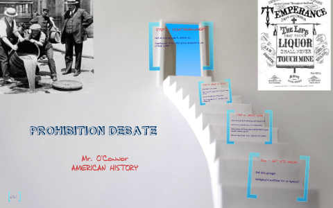 Prohibition Discussion/Debate by Sean O'Connor on Prezi