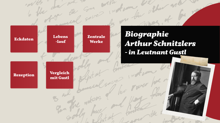 Arthur Schnitzler - Eine Biographie by Luca Ding on Prezi
