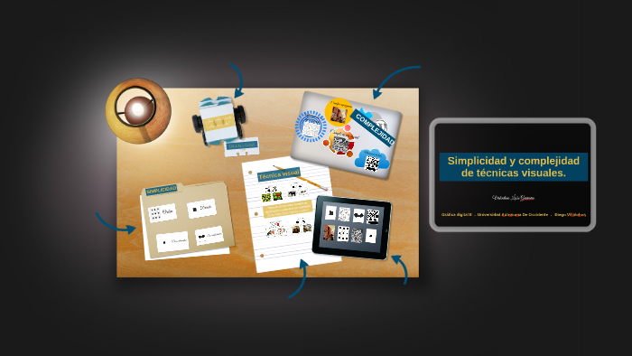 Simplicidad y complejidad de técnicas visuales. by Valentina| Leon ...