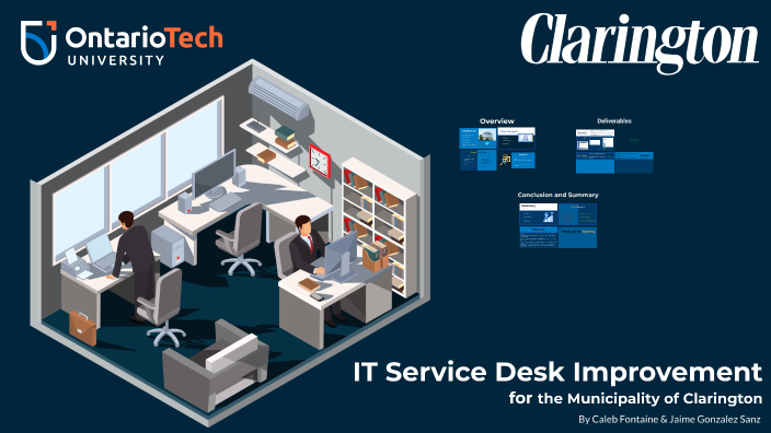 It Service Desk Improvement for the Municipality of Clarington by Caleb ...