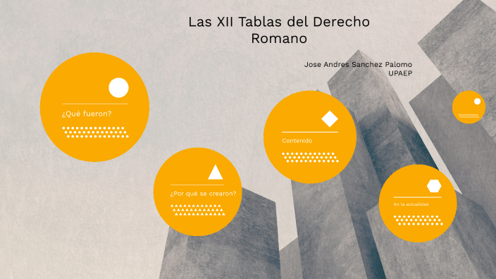 Las XII Tablas del Derecho Romano by Andres Palomo on Prezi