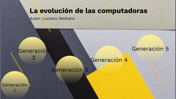 Generación de las computadoras by Luciano Andrés MEDRANO PRADO on Prezi