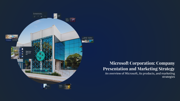 Microsoft Corporation: Company Presentation and Marketing Strategy by ...