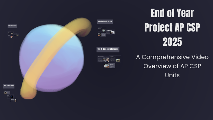 End of Year Project AP CSP 2025 by Spencer Nguyen-Do on Prezi