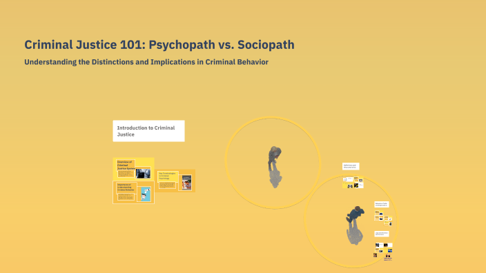 Criminal Justice 101: Psychopath vs. Sociopath by Zachary Snelgrove on Prezi