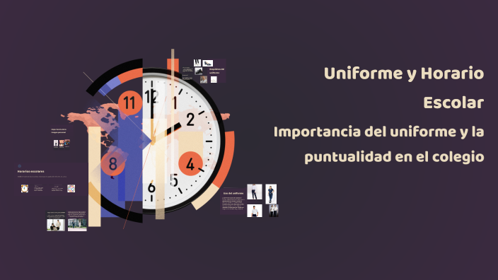 Uniforme y Horario Escolar by Maria Acosta on Prezi
