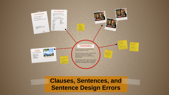Clauses, Sentences, and Sentence Design Errors by Travis Grooms on Prezi