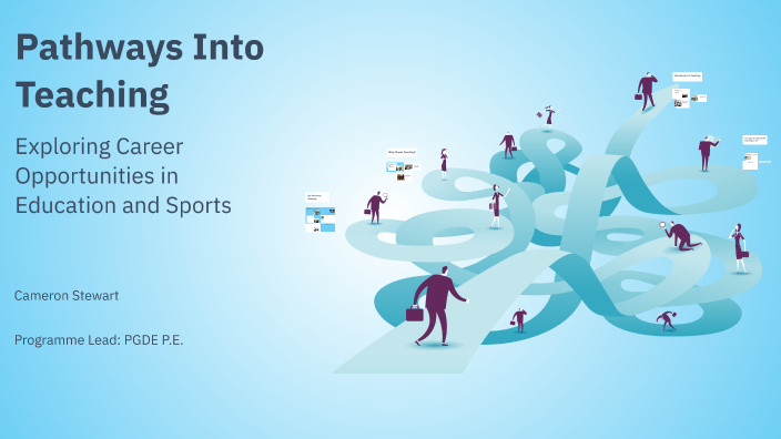 Pathways Into Teaching by Cameron Stewart on Prezi