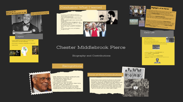 Chester Middlebrook Pierce by Antoinette Brown on Prezi