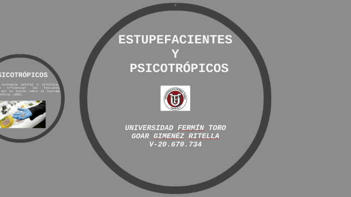 ESTUPEFACIENTES Y PSICOTRÓPICOS by Goar Gimenez on Prezi