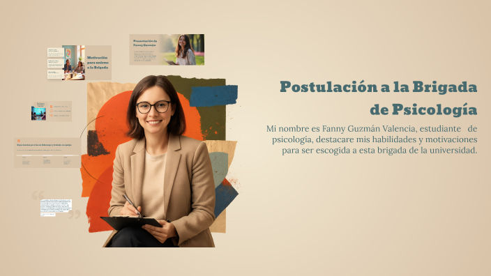 Postulación a la Brigada de Psicología by FANNY MAGALI GUZMAN VALENCIA ...