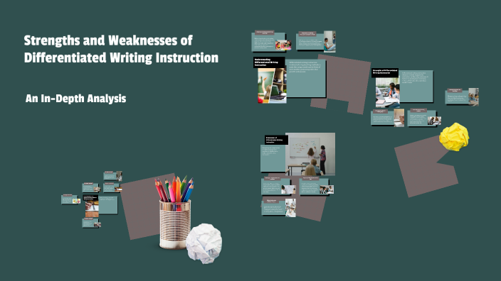Strengths and Weaknesses of Differentiated Writing Instruction by ...