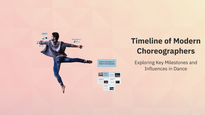 Timeline of Modern Choreographers by Kira Wilkerson on Prezi