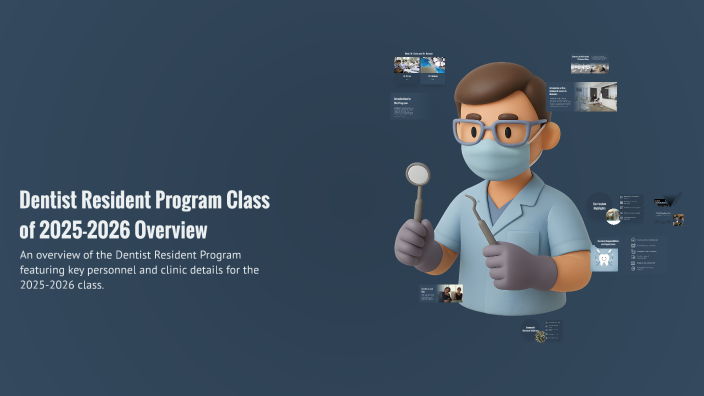 Dentist Resident Program Class of 2025-2026 Overview by Deilanys ...