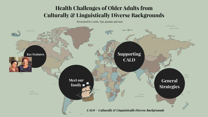 Health Challenges of Older Adults from Culturally and Linguistically Diverse Backgrounds by Amy ...