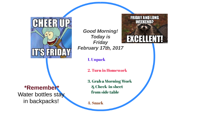 Good Morning! by Barbara Finnegan on Prezi