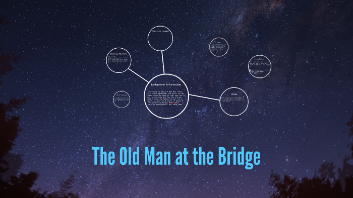 The Old Man at the Bridge by Sarah Bubeck on Prezi