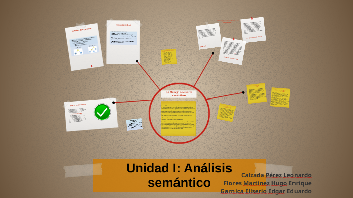 Unidad I: Análisis semántico by Leo Calzada Pérez on Prezi