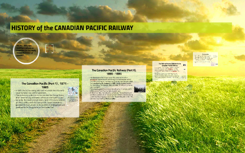 HISTORY of the CANADIAN PACIFIC RAILWAY by Grace Davidson