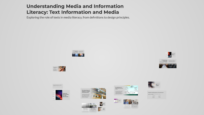 Understanding Media and Information Literacy: Text Information and ...