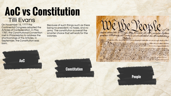 AoC vs Constitution by Tilli Evans on Prezi