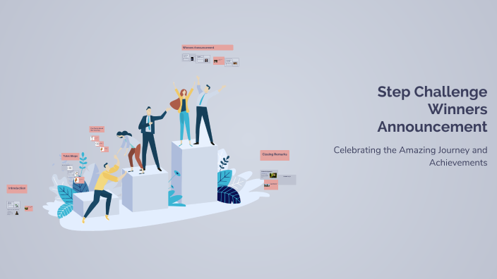 Step Challenge Winners Announcement by Emilee Loope on Prezi