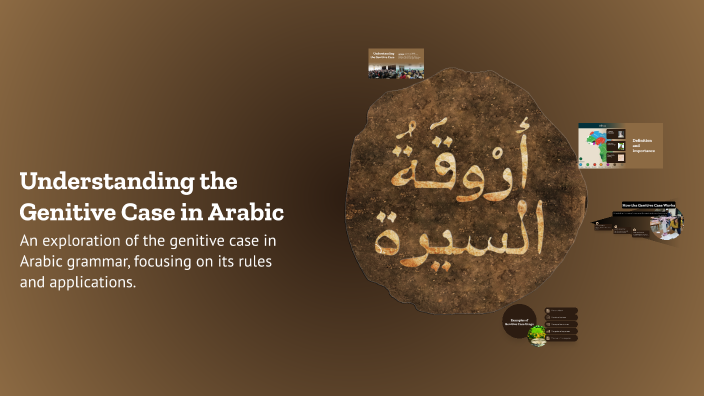 Understanding the Genitive Case in Arabic by design montjatna on Prezi