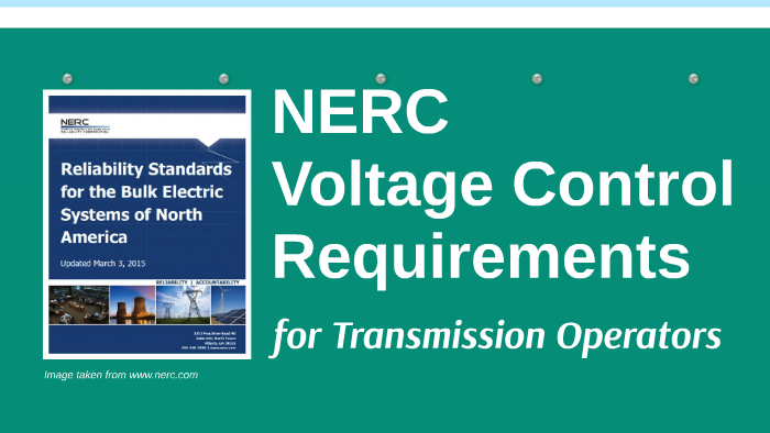 NERC Voltage Control by Erik Johnson on Prezi