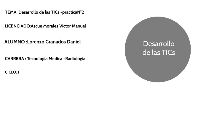 Desarrollo de las TICs by Daniel Edson Lorenzo Granados on Prezi