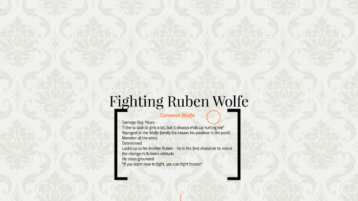 Fighting Ruben Wolfe by Monique Carrigan on Prezi