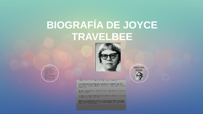 BIOGRAFÍA DE JOYCE TRAVELBEE by Gabriela González on Prezi