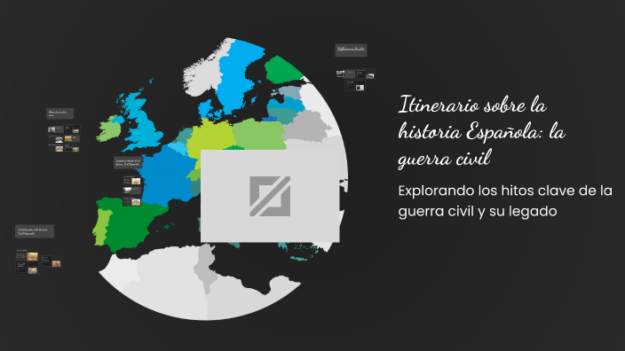 Itinerario sobre la historia Española: la guerra civil by noelia Romero ...