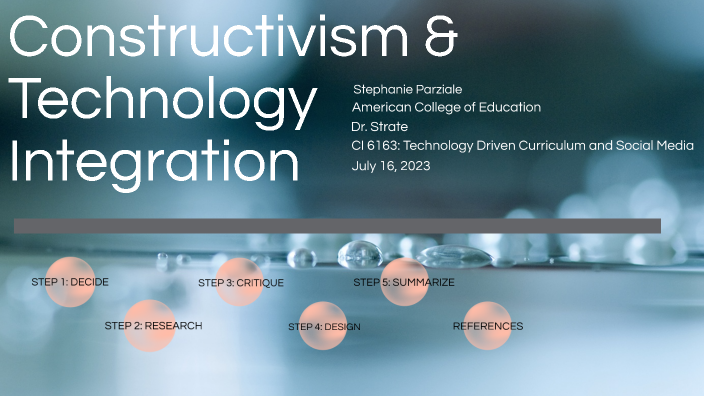 Constructivism And Technology Integration By Stephanie Parziale On Prezi