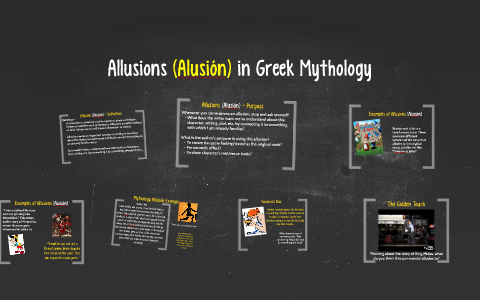 Allusions in Greek Mythology by Angelina Ruiz on Prezi